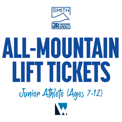 Event Participant Lift Ticket - Junior | Ski Whitewater